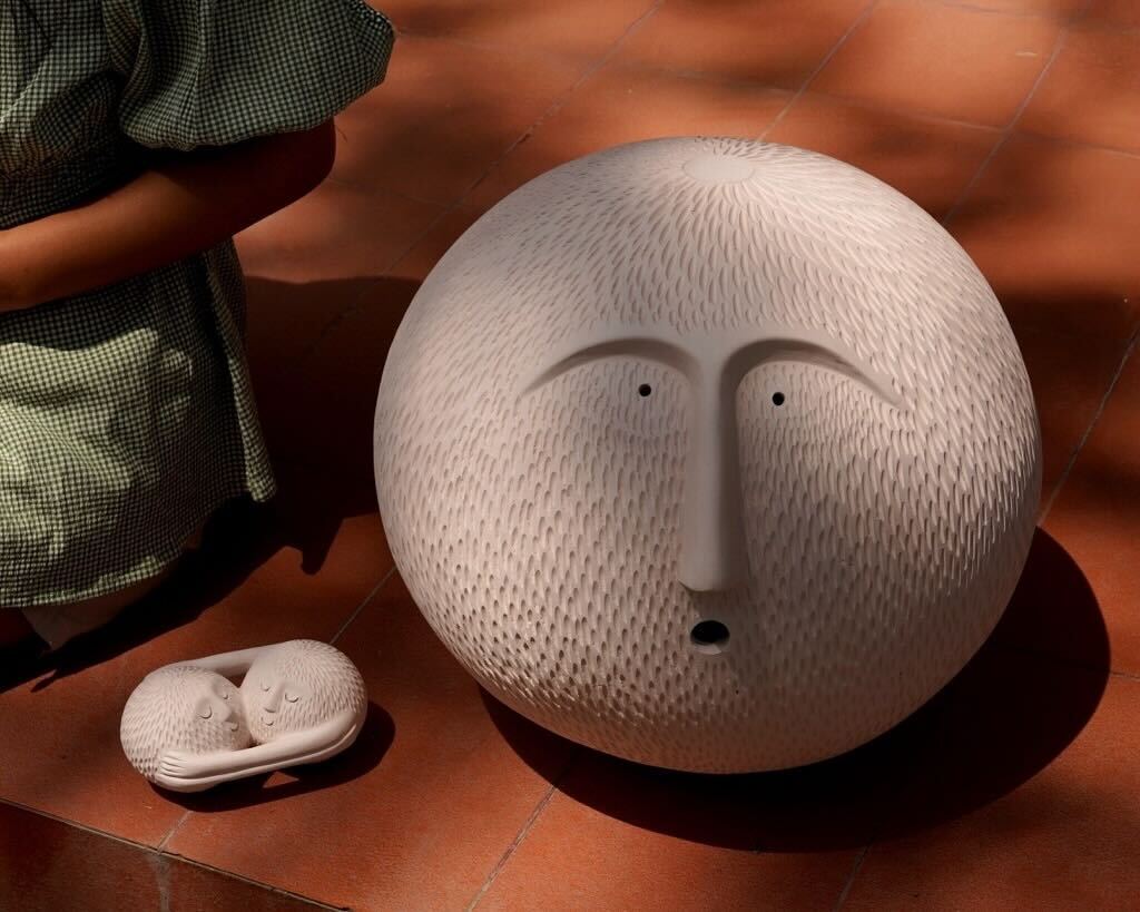Big Feelings & Big Hug: Handcrafted Stoneware Clay Sculptures by ...